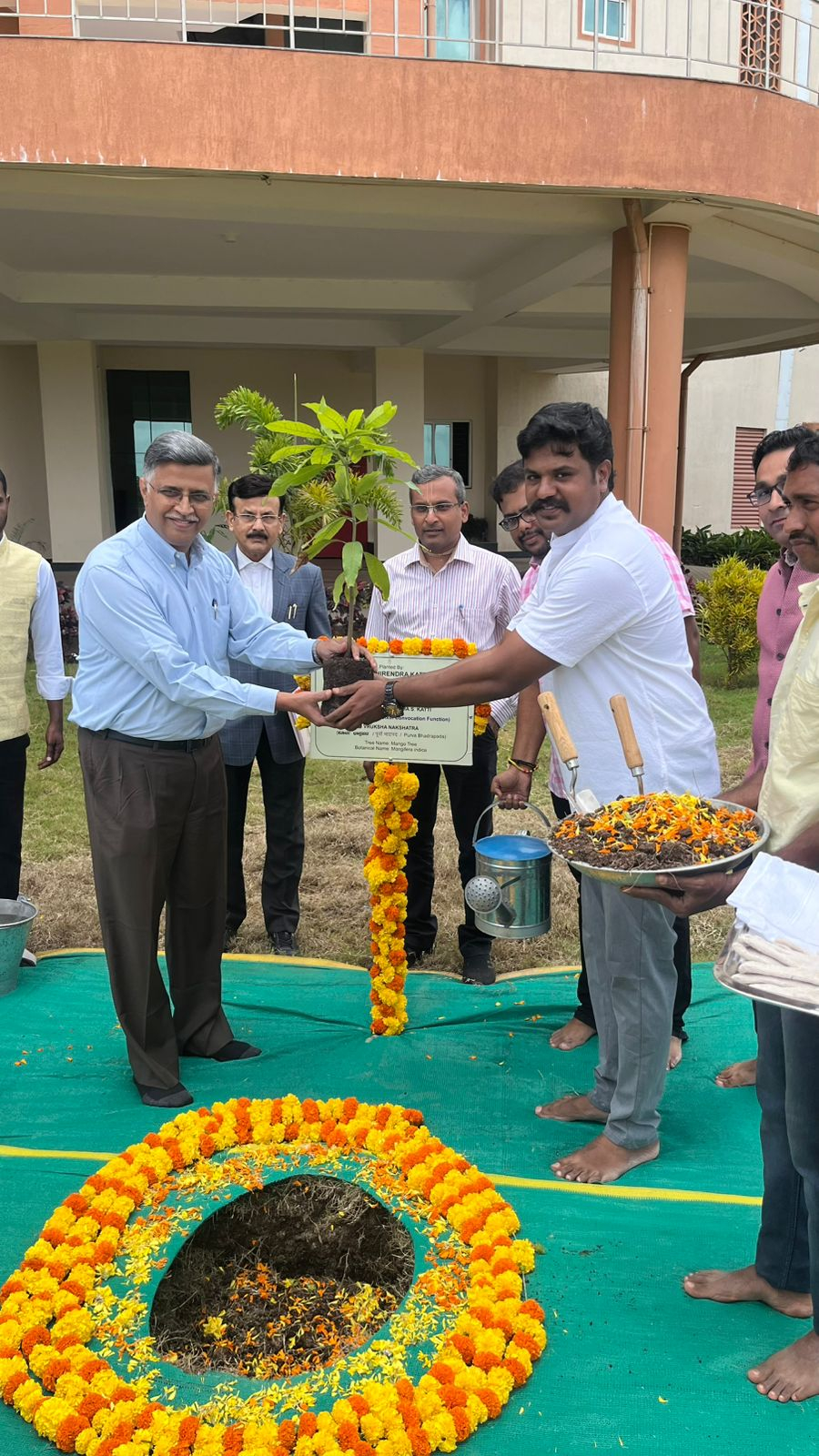 Plantation Drive held on 19th July 2025 (6th Convocation Day) on the ...